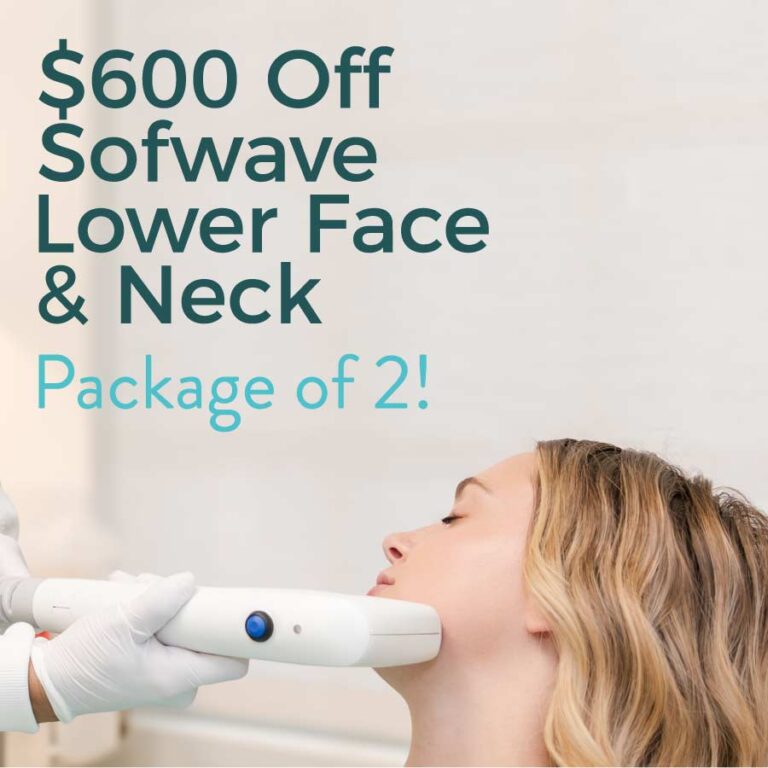 $600 Sofwave Special – Lower Face & Neck Package