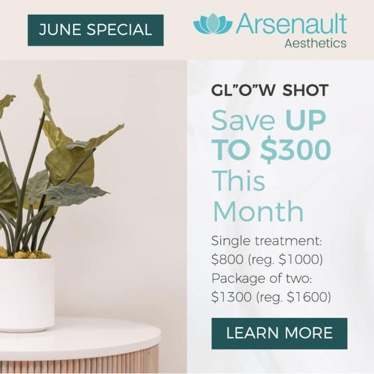 June GL“O”W Shot Special – Save Up to $300 in Lakewood Ranch & Venice